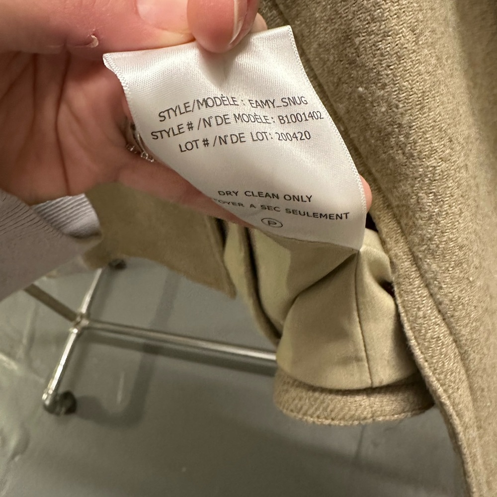 Theory Wool Blend Coat - Gem